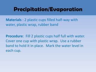 The Water Cycle | PPTX