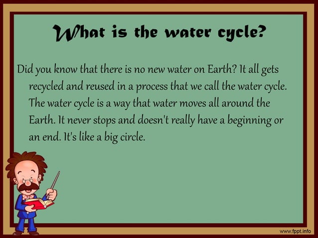 The water cycle for elementary | PPT