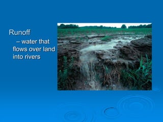 The water cycle, surface and ground water | PPT