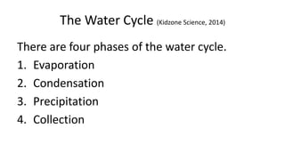 The Water Cycle: English and Spanish | PPTX