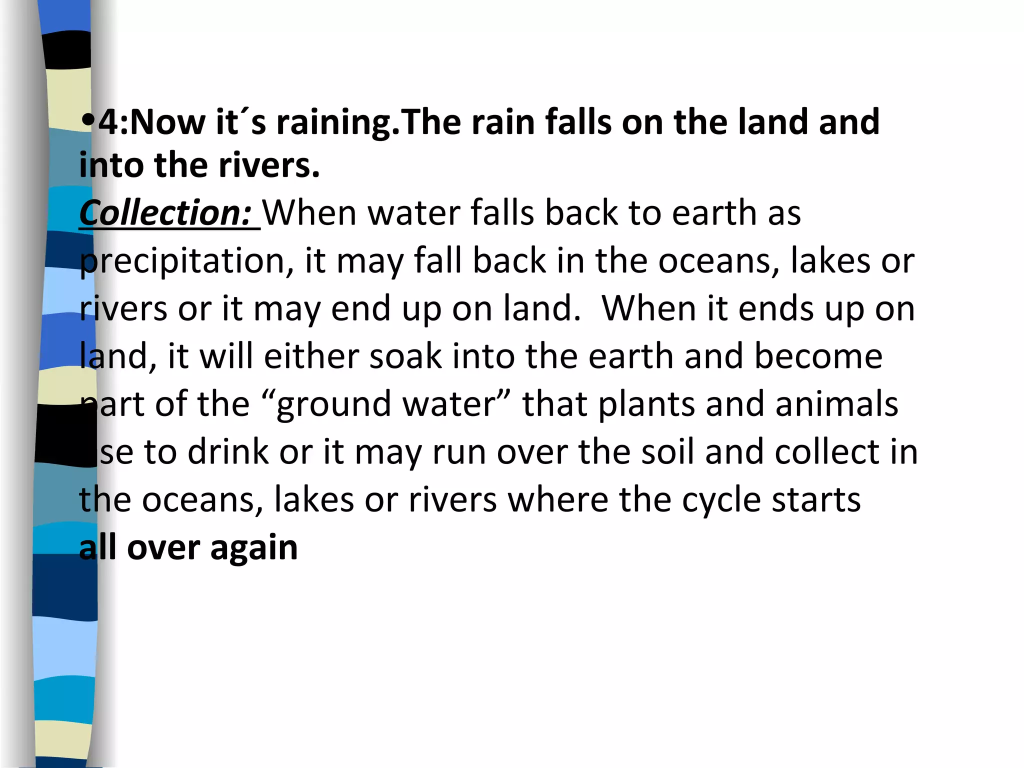 The water cycle by Paula Guedes | PPT | Chemistry | Science