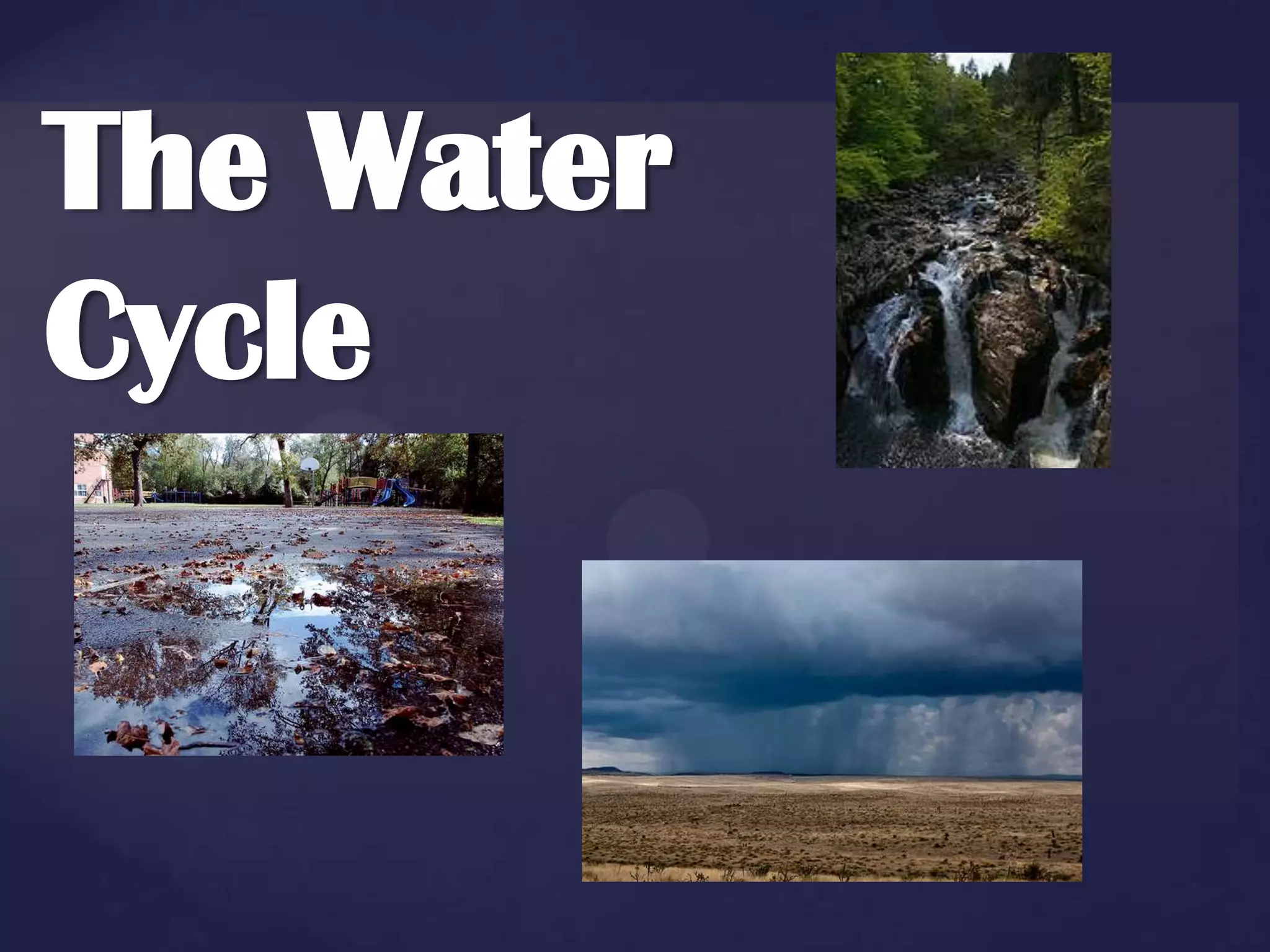 The water cycle powerpoint | PPTX