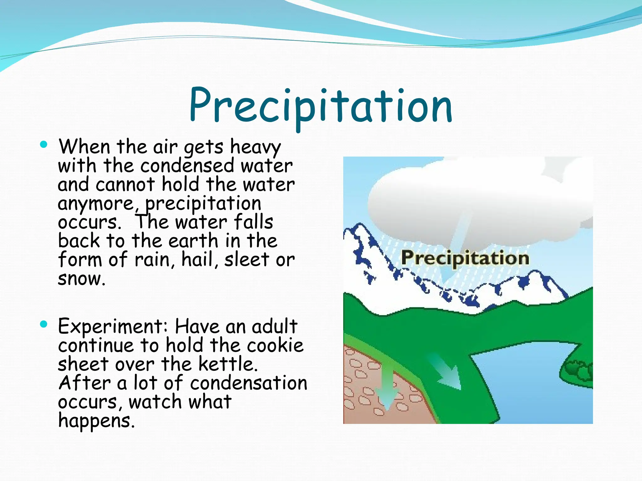 The Water Cycle PowerPoint runoff and precipitation.ppt