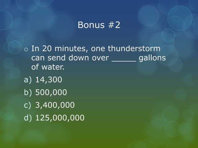 The water cycle pp | PPTX