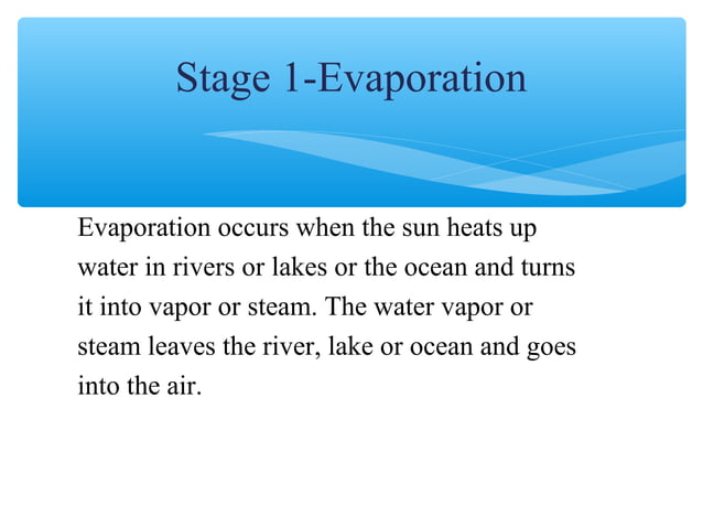The water cycle ppt | PPT