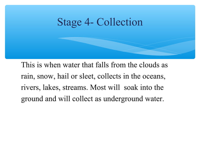 The water cycle ppt | PPT