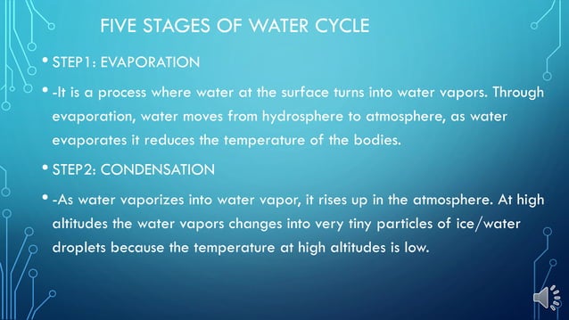 The water cycle_process_2.0[1] | PPT