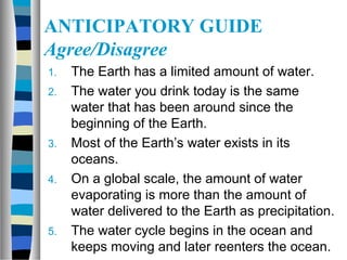 The water cycle revised 2014 plumlee | PPT