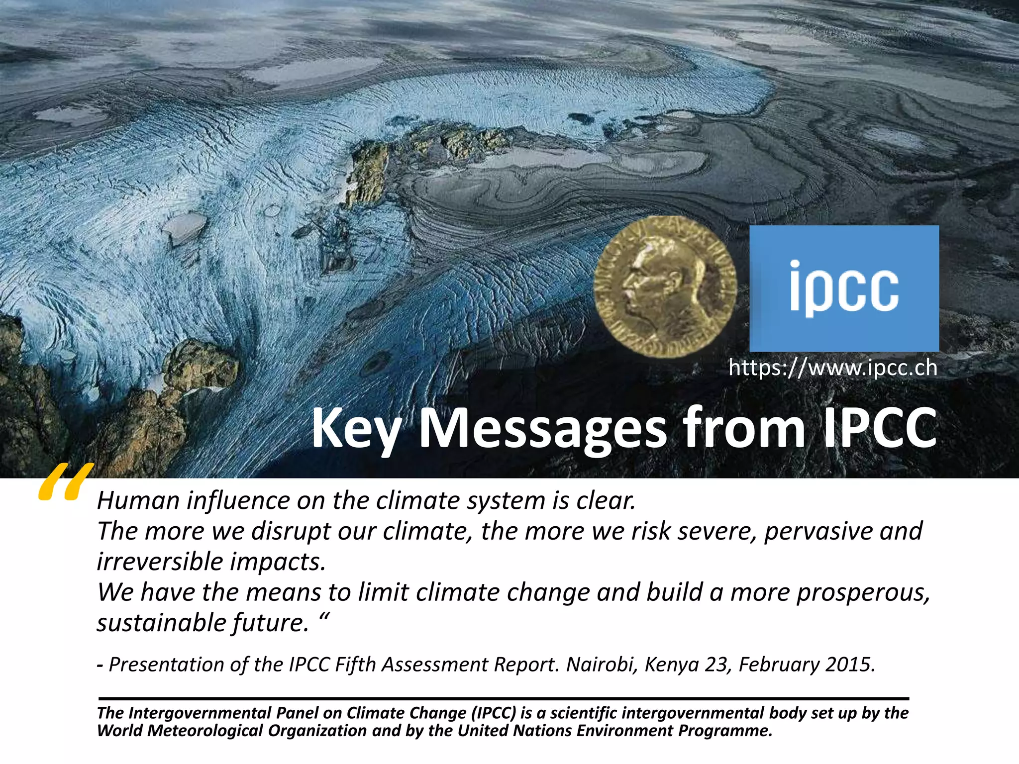 Climate Change & Anthropogenic Impact On Water Resources | PPTX