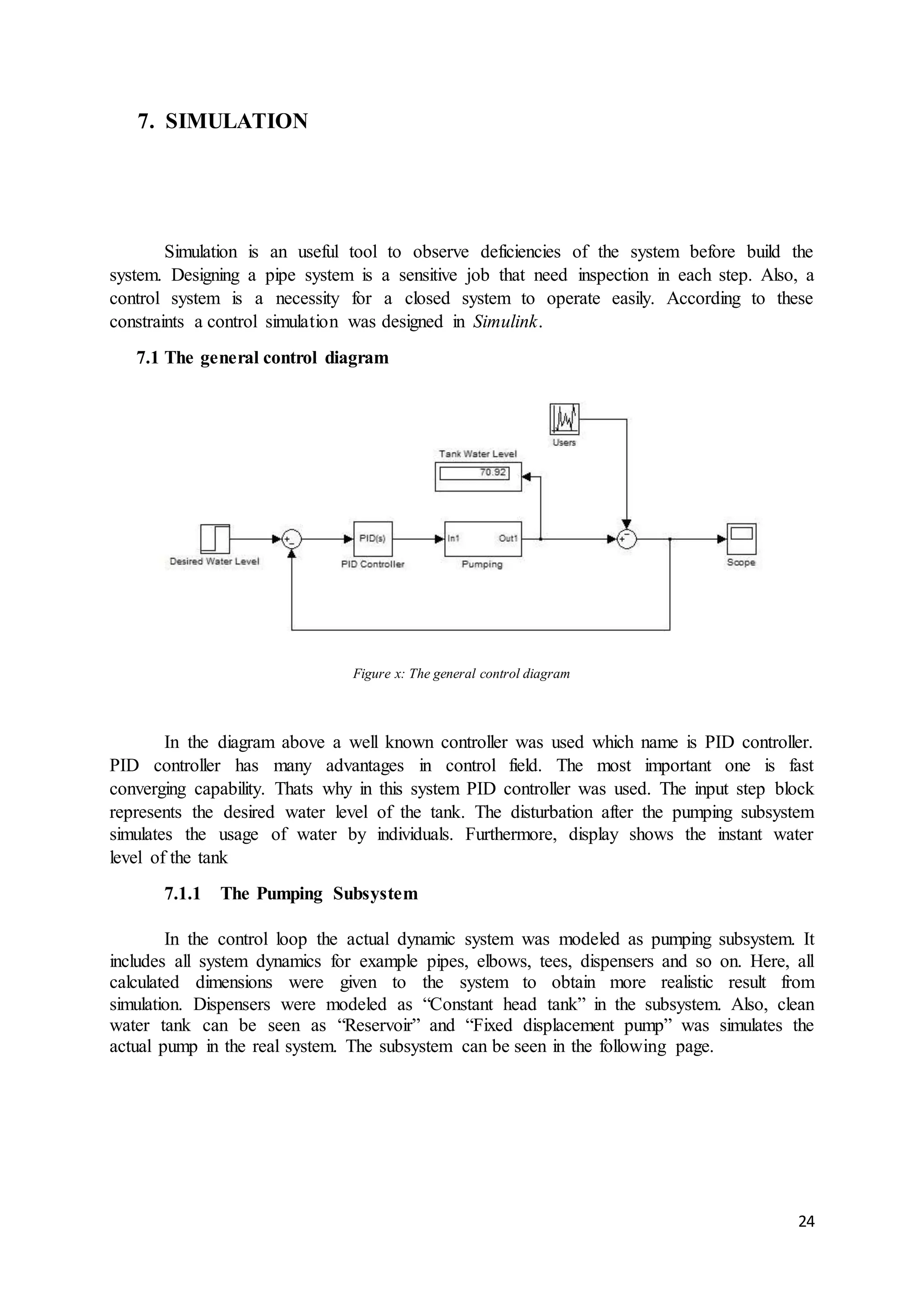 Design of an Automated Central Water Filtering System Connected to ...