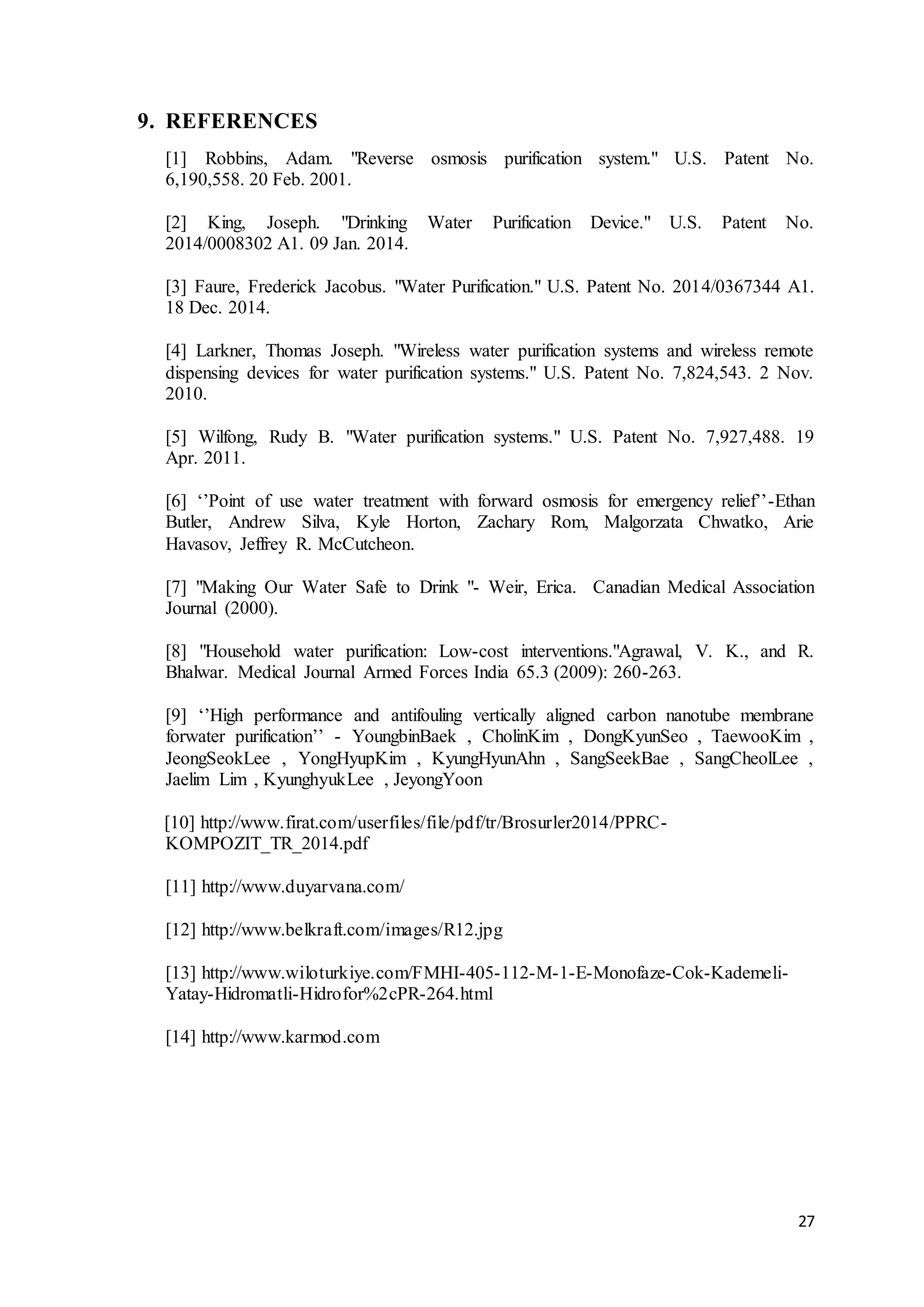 Design of an Automated Central Water Filtering System Connected to ...