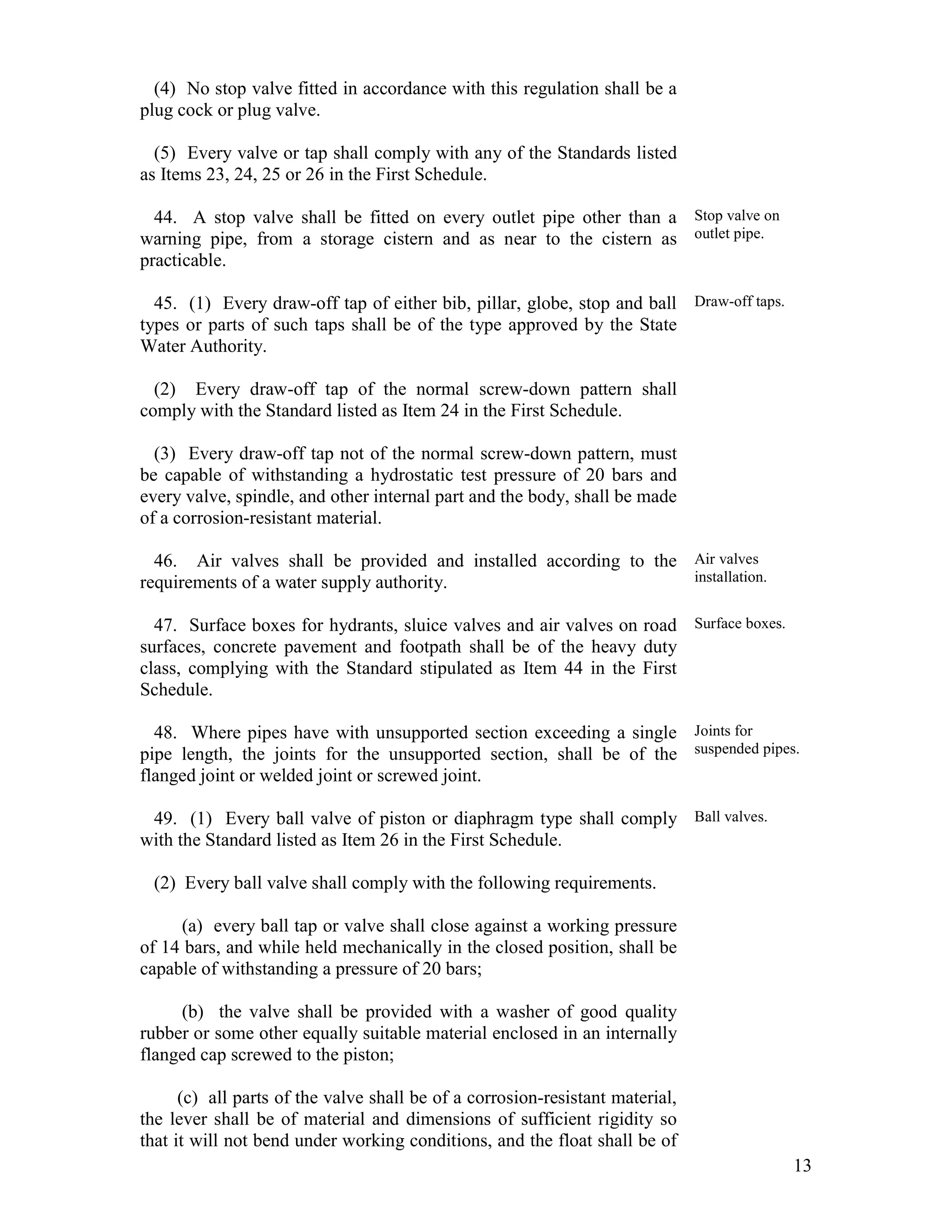 The water supply regulations 1995 | PDF