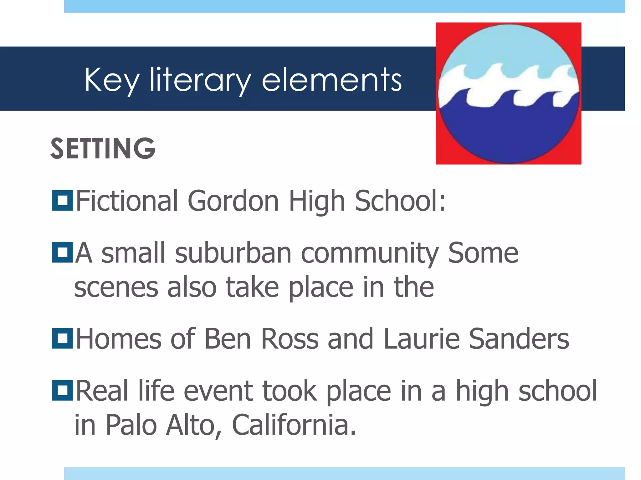 The wave background | PPTX