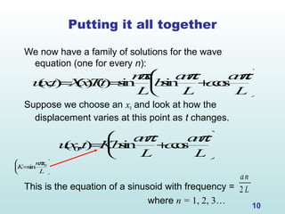 The wave equation | PPT