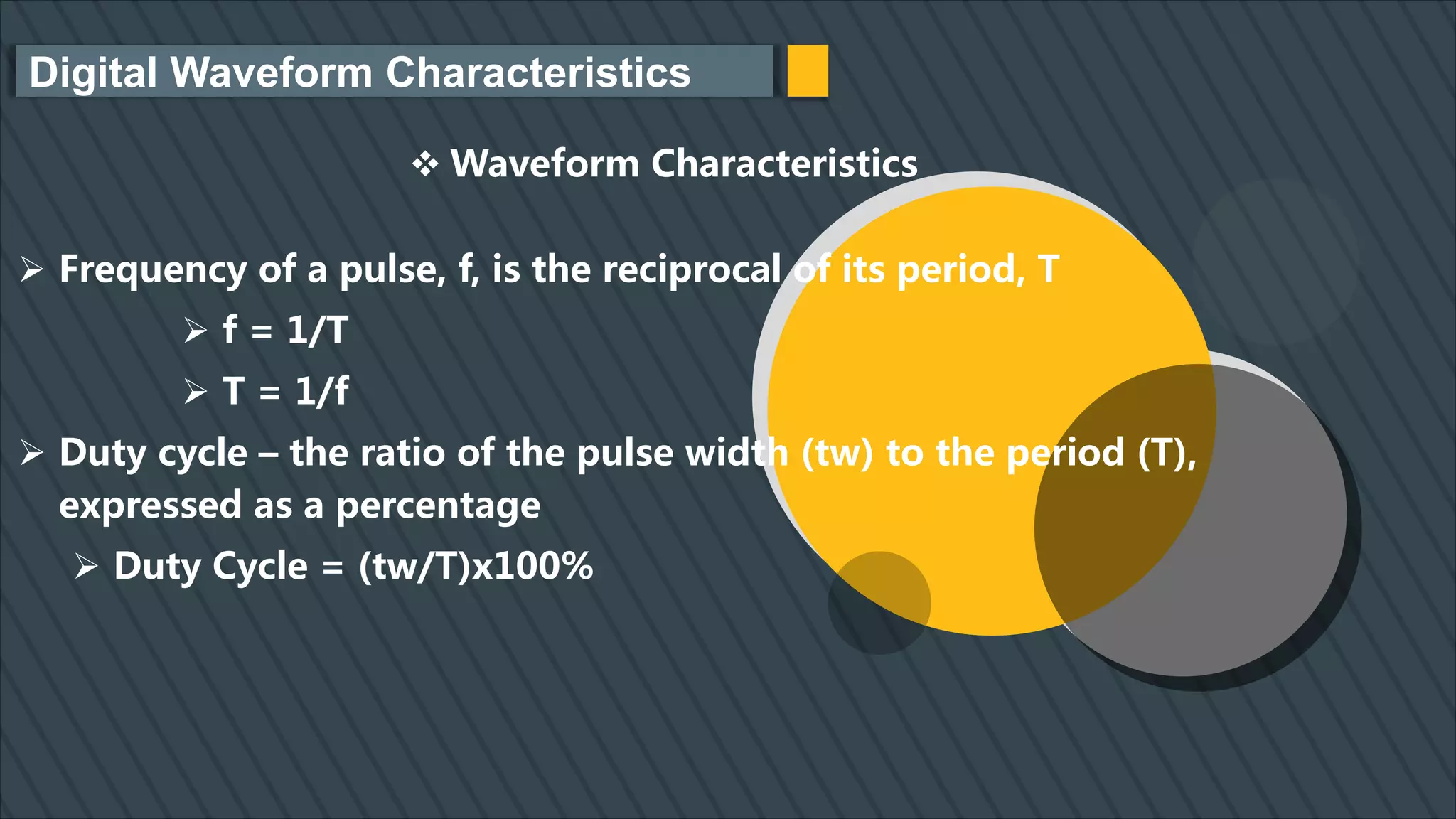 The Waveform & Characteristics Presentation | PPT