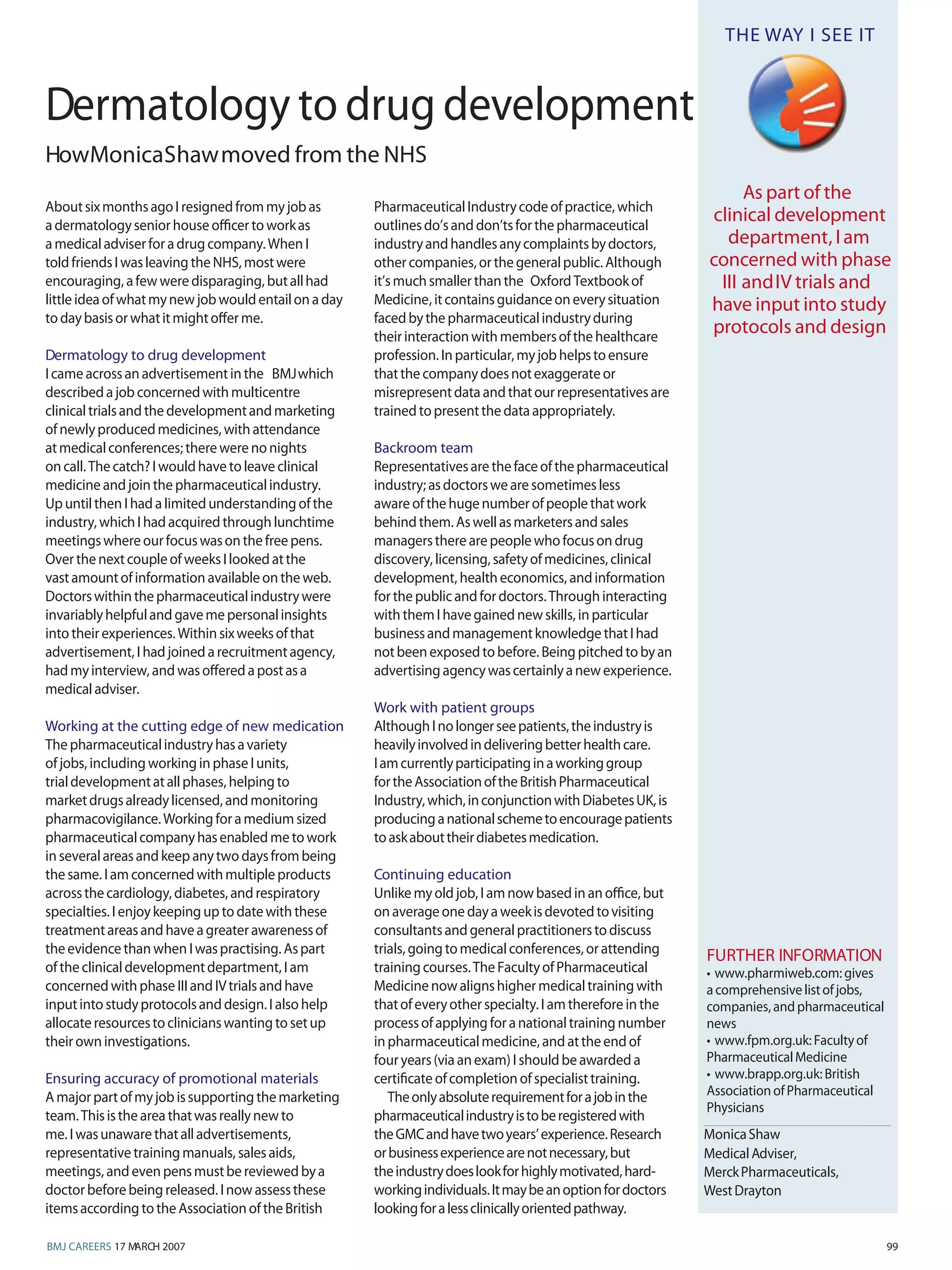 Dermatology to Drug Development | PDF