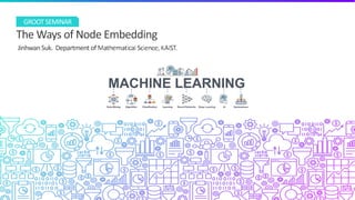 The ways of node embedding | PPT
