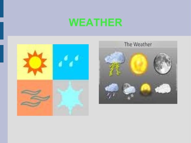 The weather | PPT