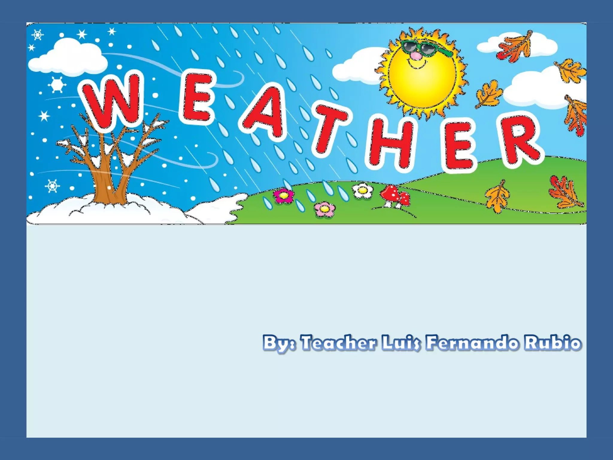 The weather seasons-clothes and temperatures | PPT | Weather | Science