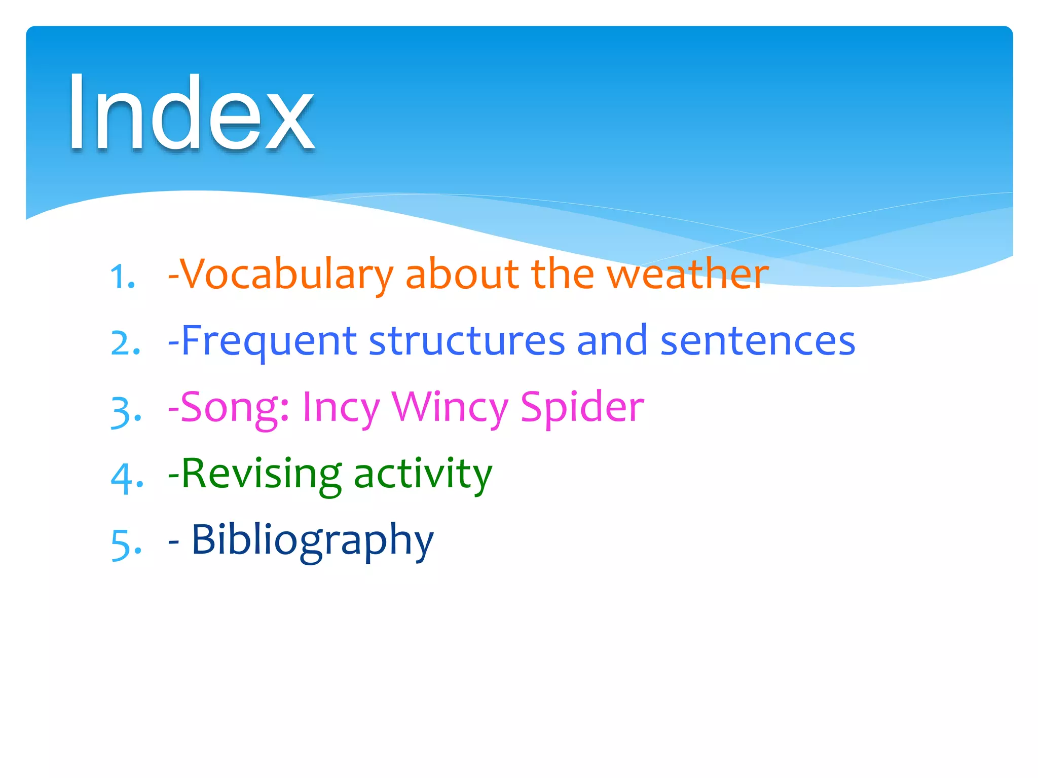 The weather presentation | PPTX