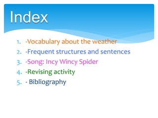 The weather presentation | PPTX