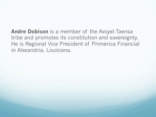 The web an avoyel-taensa tribal resource | PDF