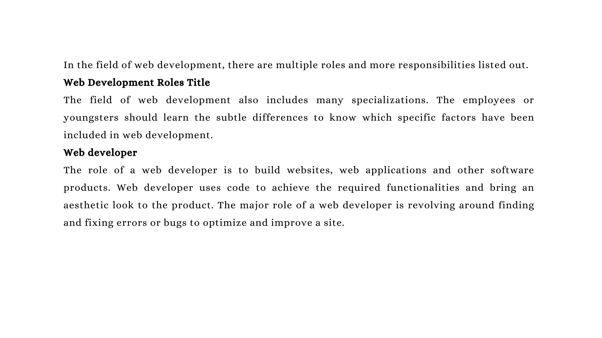 The Web Development Career Guide Pdf Web Development Internet