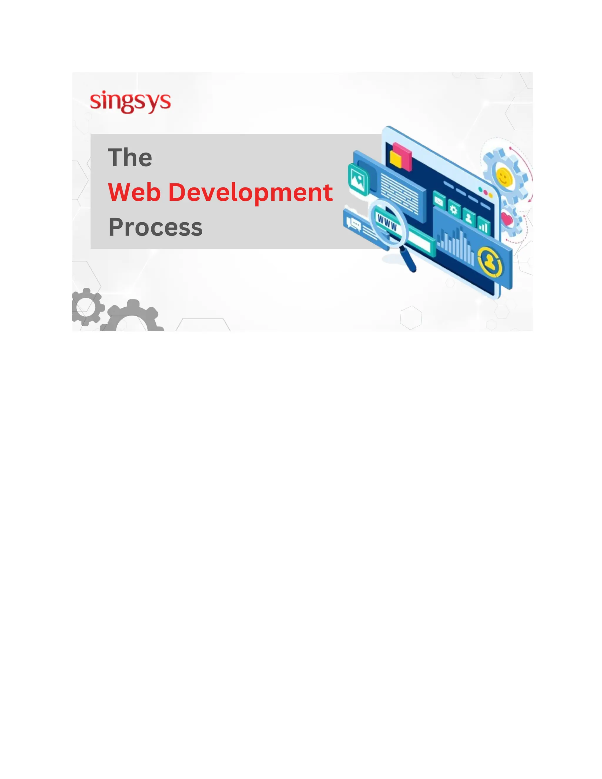 The Web Development Process Singsys Blog Pdf