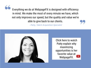 The WebFX POSITIVE Code | PPT