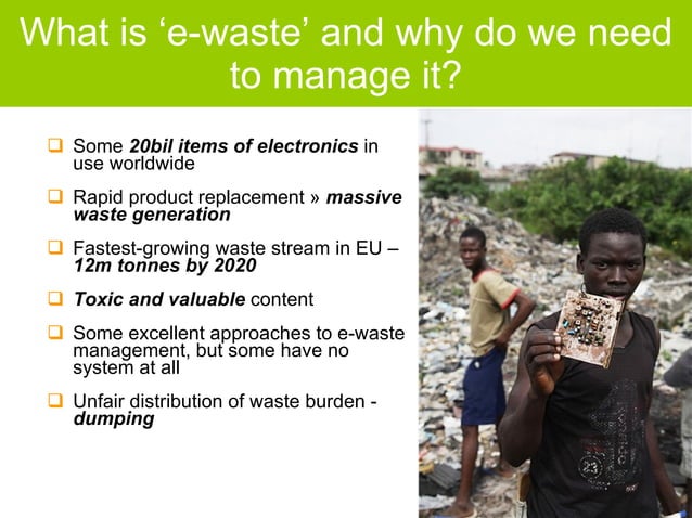 ‘e-Waste’ and WEEE Directive | PPT