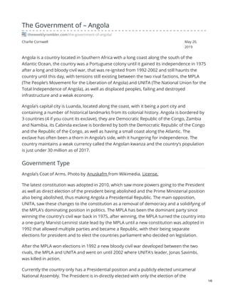 The Government of Angola | PDF