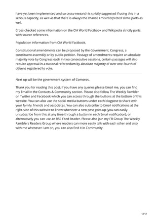 The Government System of Colombia | PDF