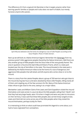 Mysterious South Dakota, Legends of Banshees, Water Beasts and a Weird ...