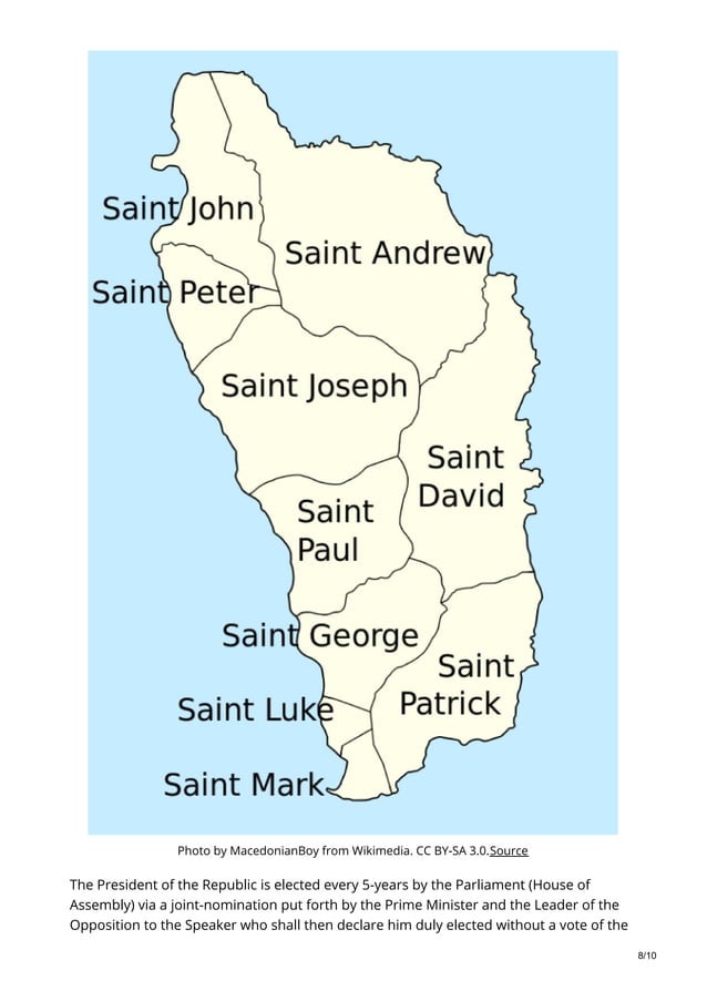 The Government System of Dominica | PDF