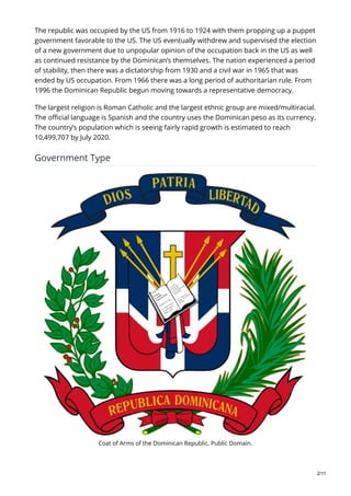 The Government System of the Dominican Republic | PDF