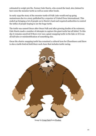 Mysterious Indiana, Aggressive Monsters and Big Serpents | PDF