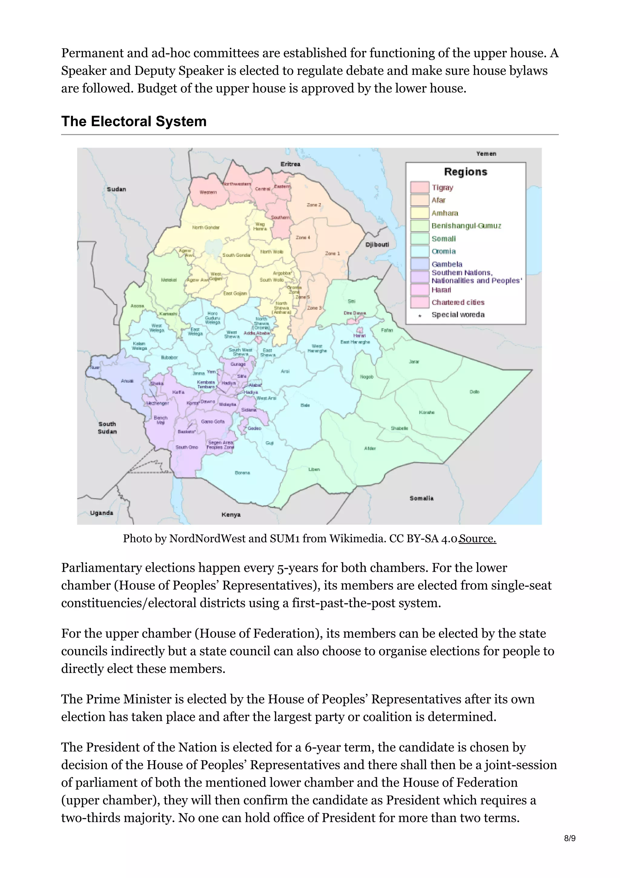 The Government system of Ethiopia | PDF | Political Issues & policy ...
