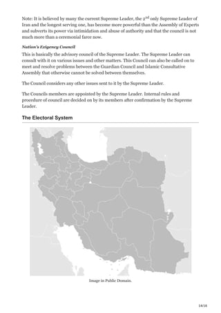 The Government System of Iran | PDF