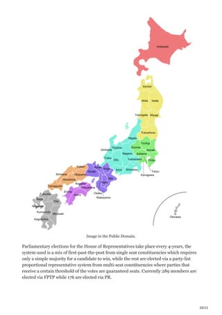 The Government system of Japan | PDF