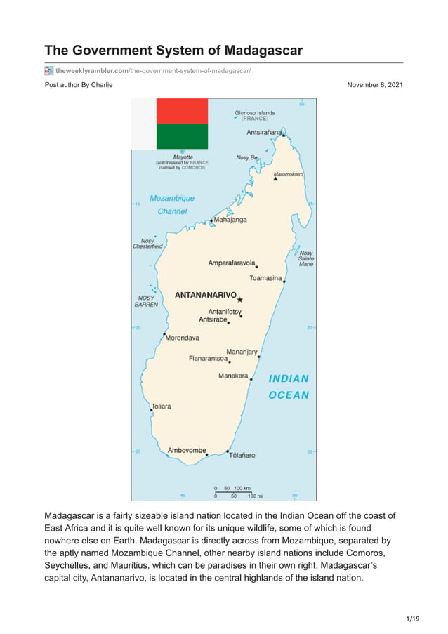 The Government system of Madagascar | PDF