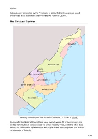The Government System of Monaco | PDF