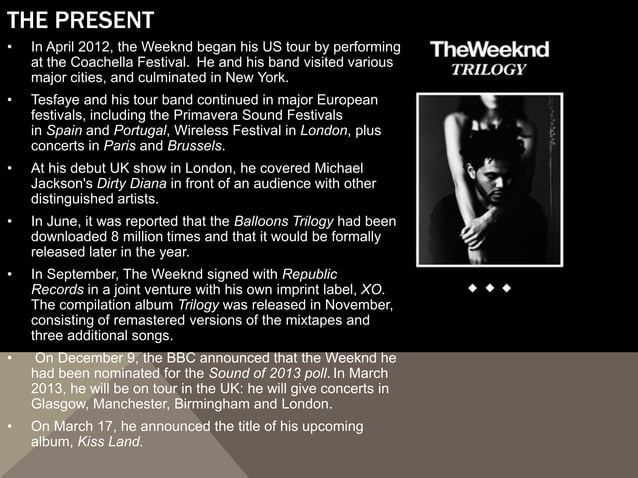 The weeknd case study | PPT