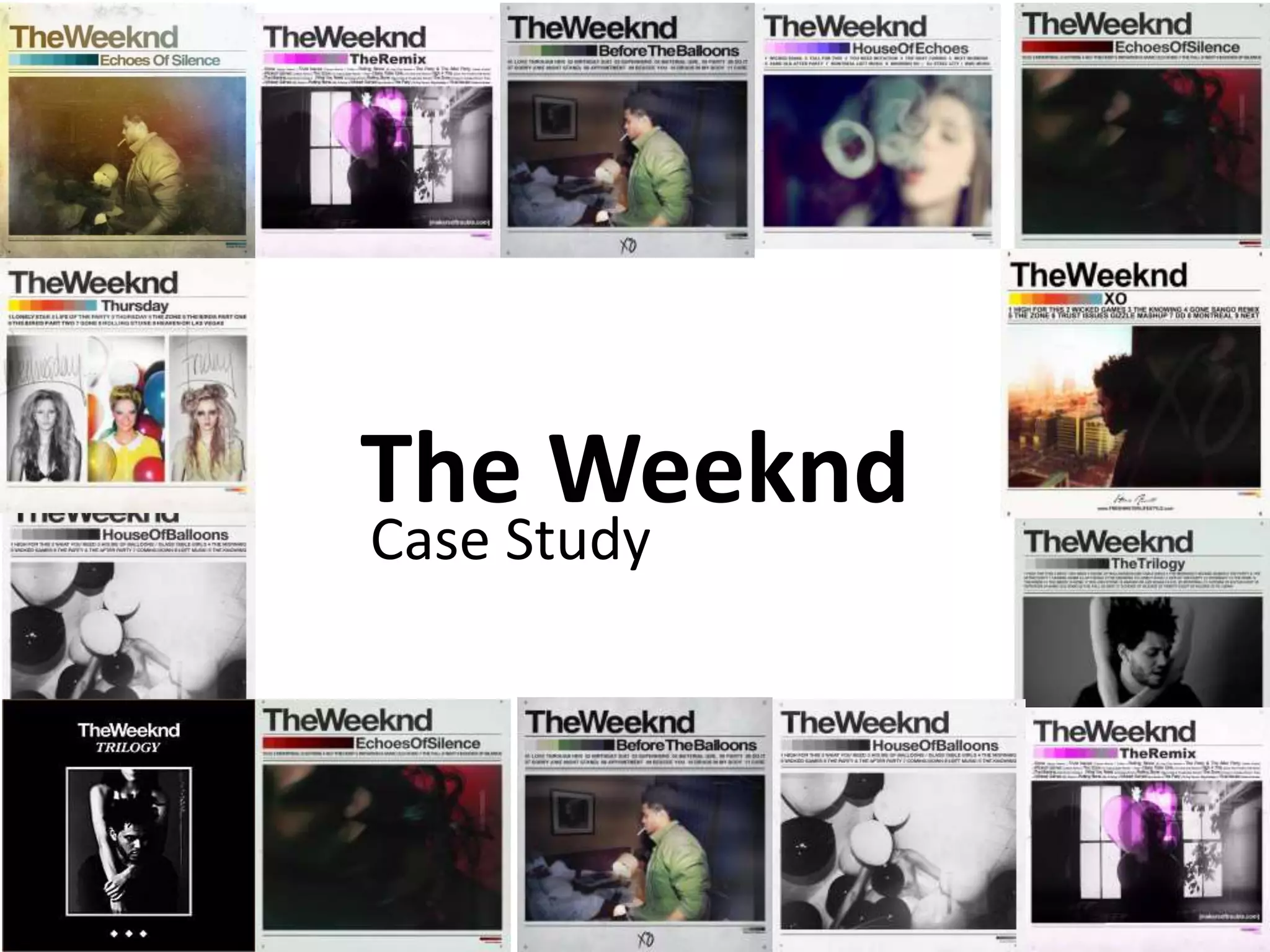 The weeknd powerpoint media | PPTX