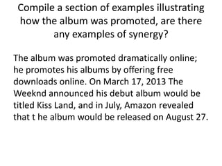 The weeknd powerpoint media | PPTX