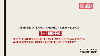 The week presentation | PPT