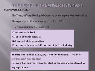 The Weimar Republic | PPTX