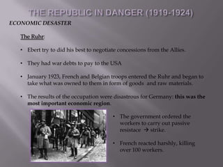 The Weimar Republic | PPTX