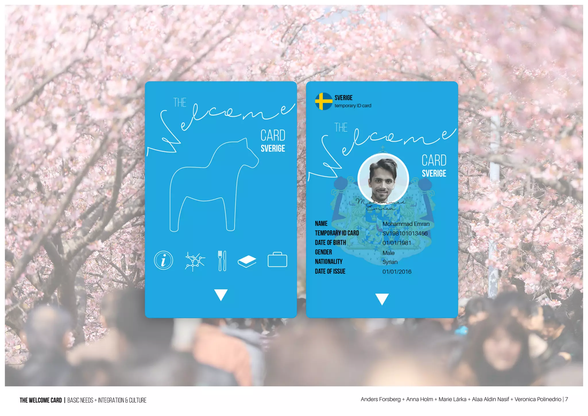 The Welcome Card - a finalist in the What Design Can Do Competition ...