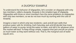 THE WELFARE COST OF MONOPOLY by oding and company | PPTX