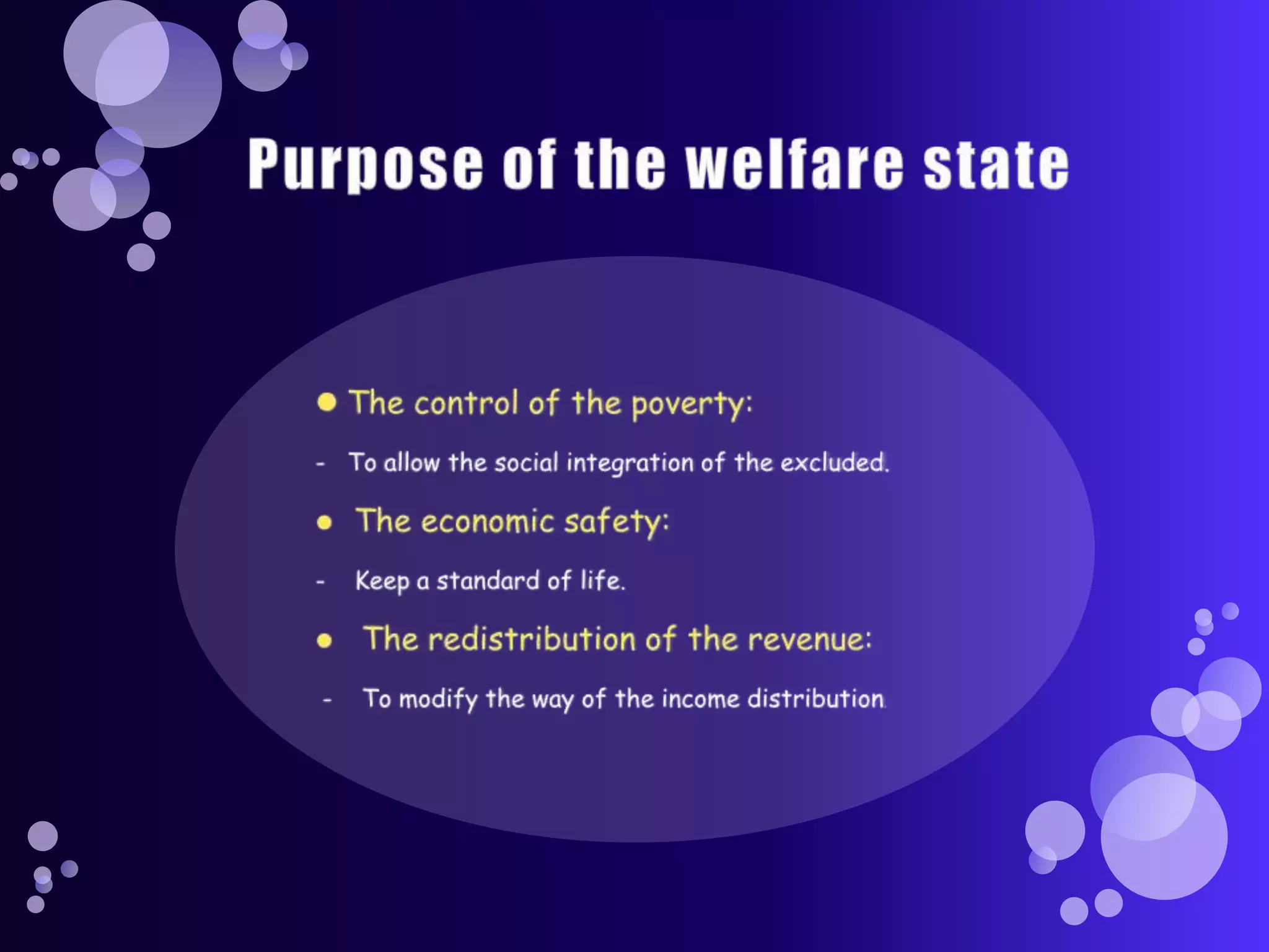 The welfare state | PPT